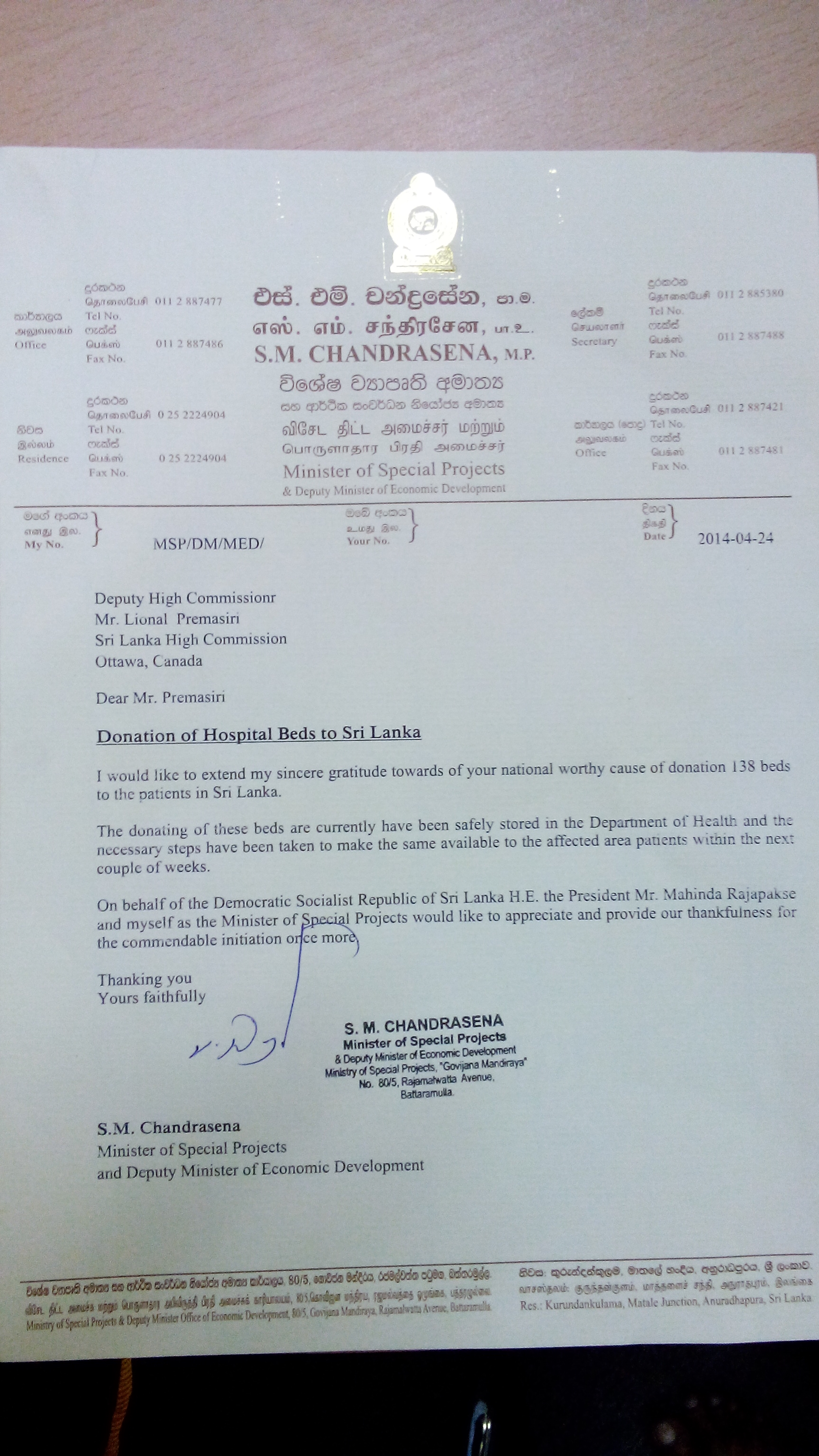 Sri Lanka Canada Association of Ottawa